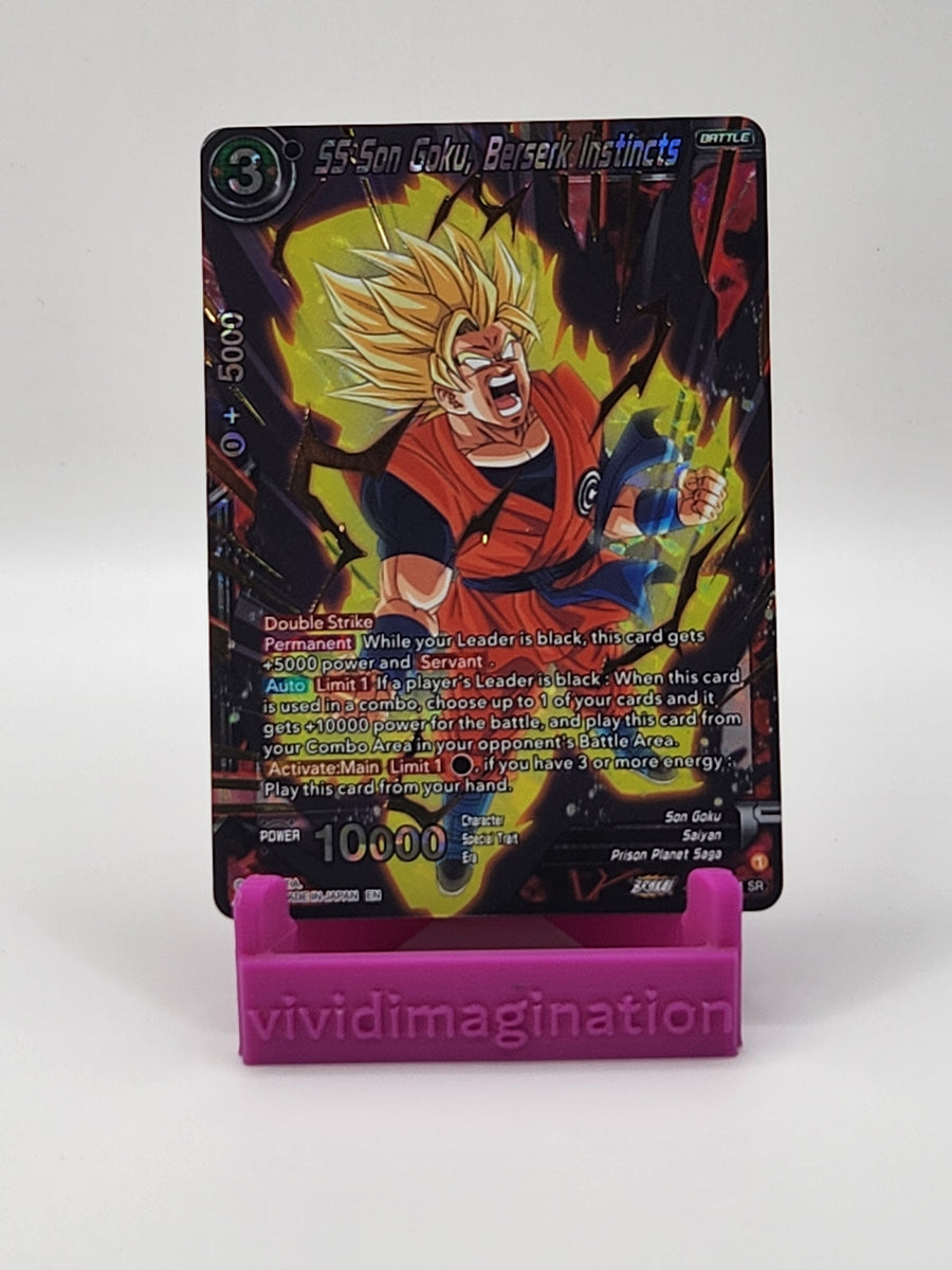 Son Goku, Berserk Instincts BT20-121 SR |Vivid Imagination Cards and Collectibles