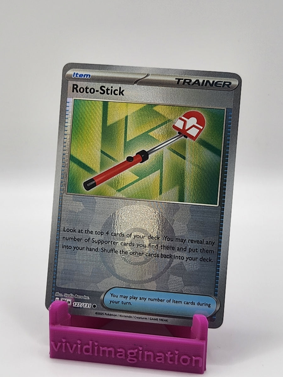 Roto-Stick 127/131 (Poke Ball Pattern) |Vivid Imagination Cards and ...