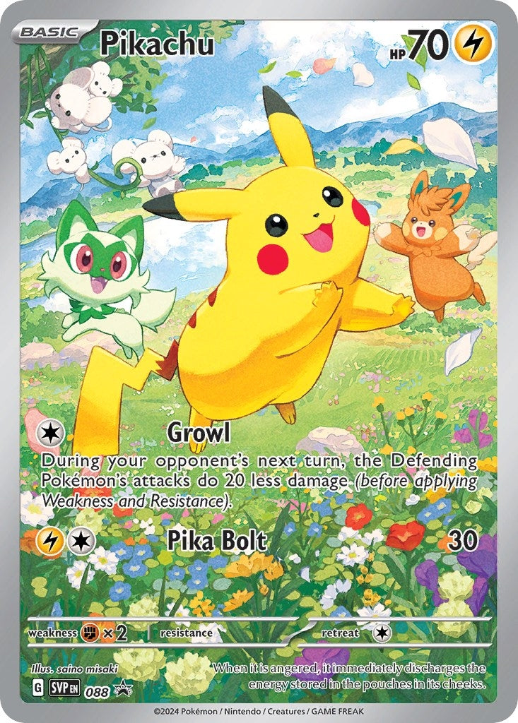 Pikachu - 088 (088) (SVP) – Vivid Imagination Cards and Collectibles