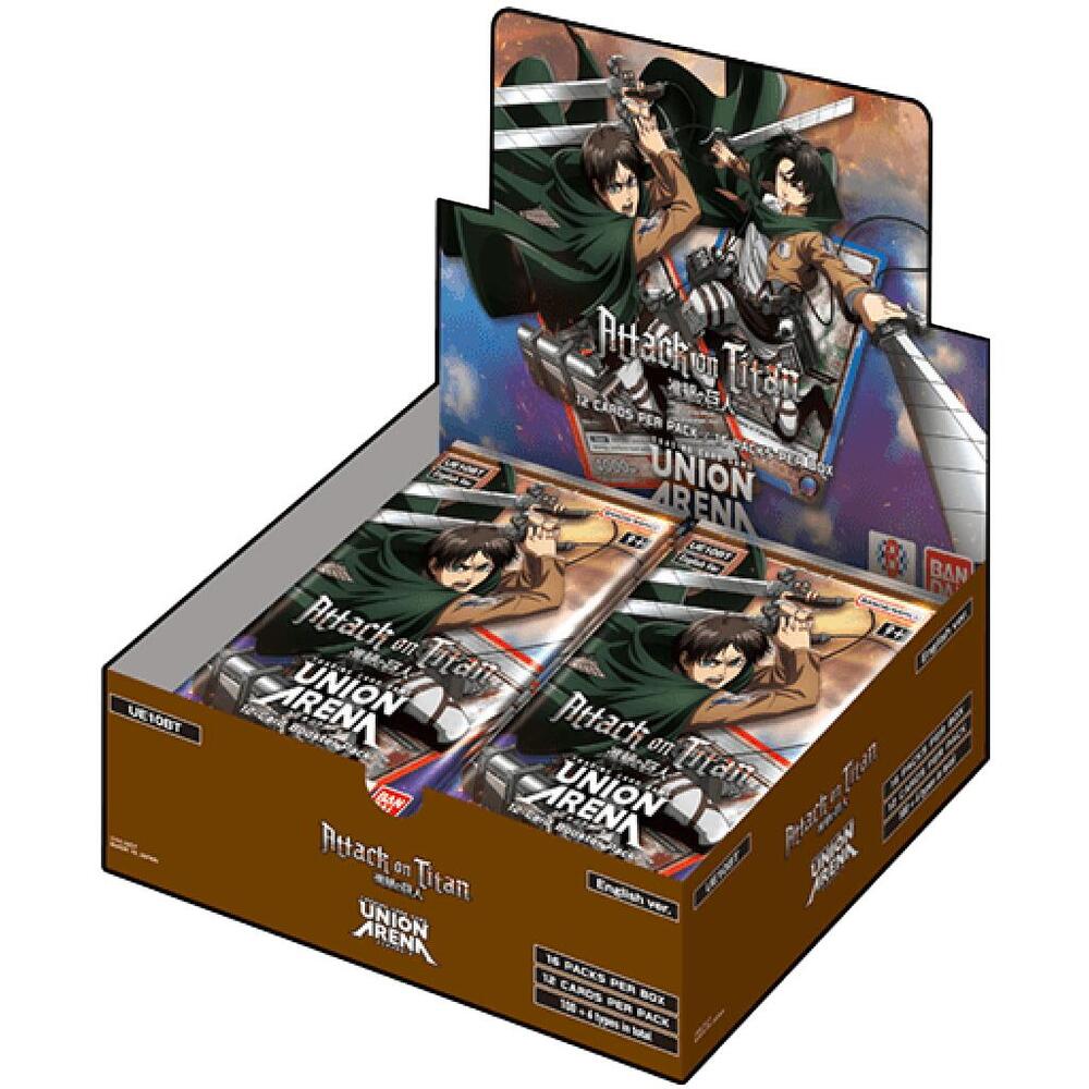 Attack on Titan Booster Box (Union Arena) – Vivid Imagination Cards and ...